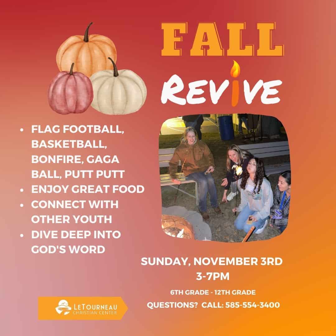 Fall REVIVE 2024 (Instagram Post) (1) - LeTourneau Christian Center